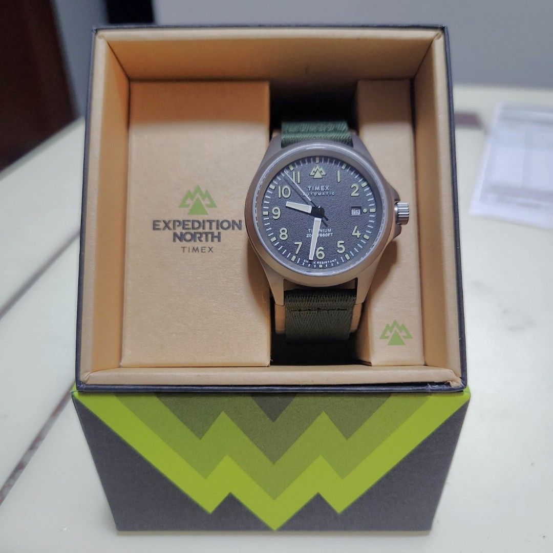 Timex North Expedition Titanium, Luxury, Watches on Carousell