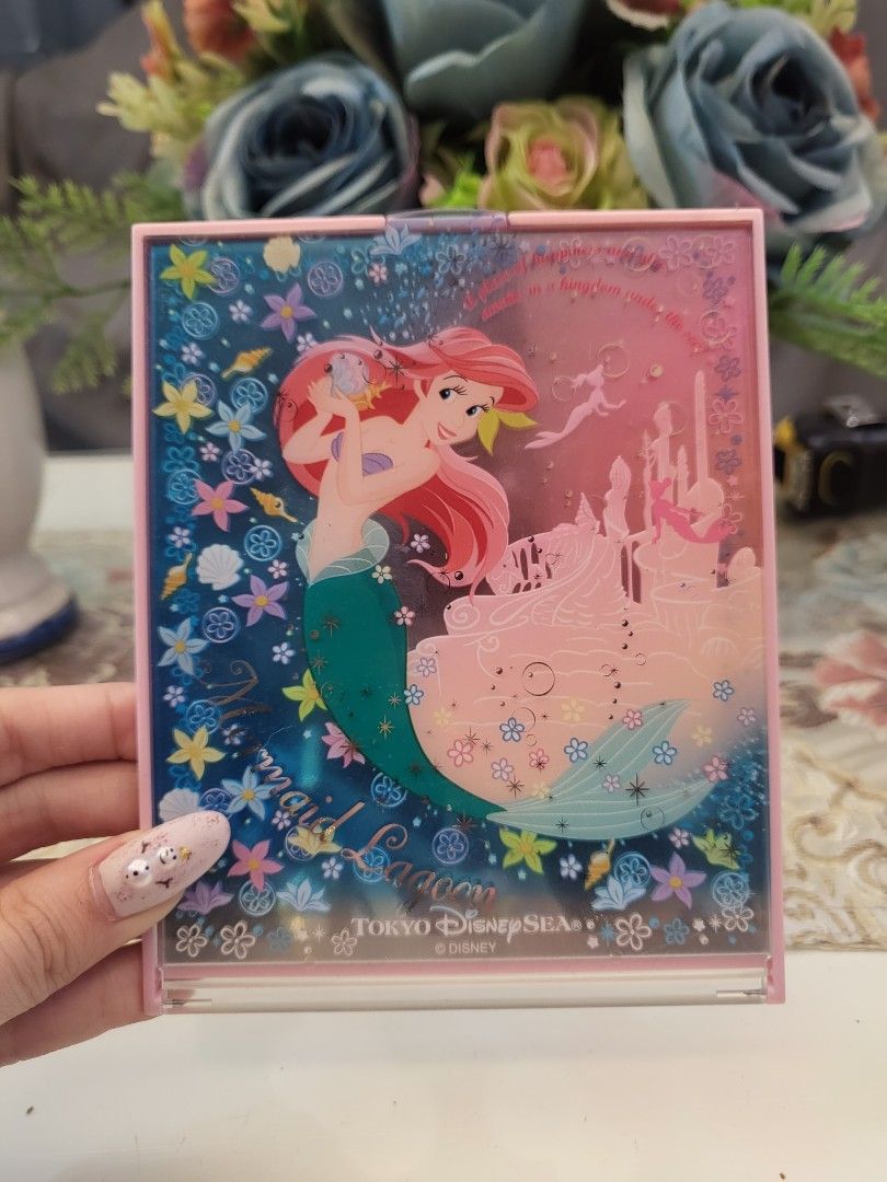Tokyo DisneySea Princess Ariel Mini Mirror, Furniture & Home Living ...