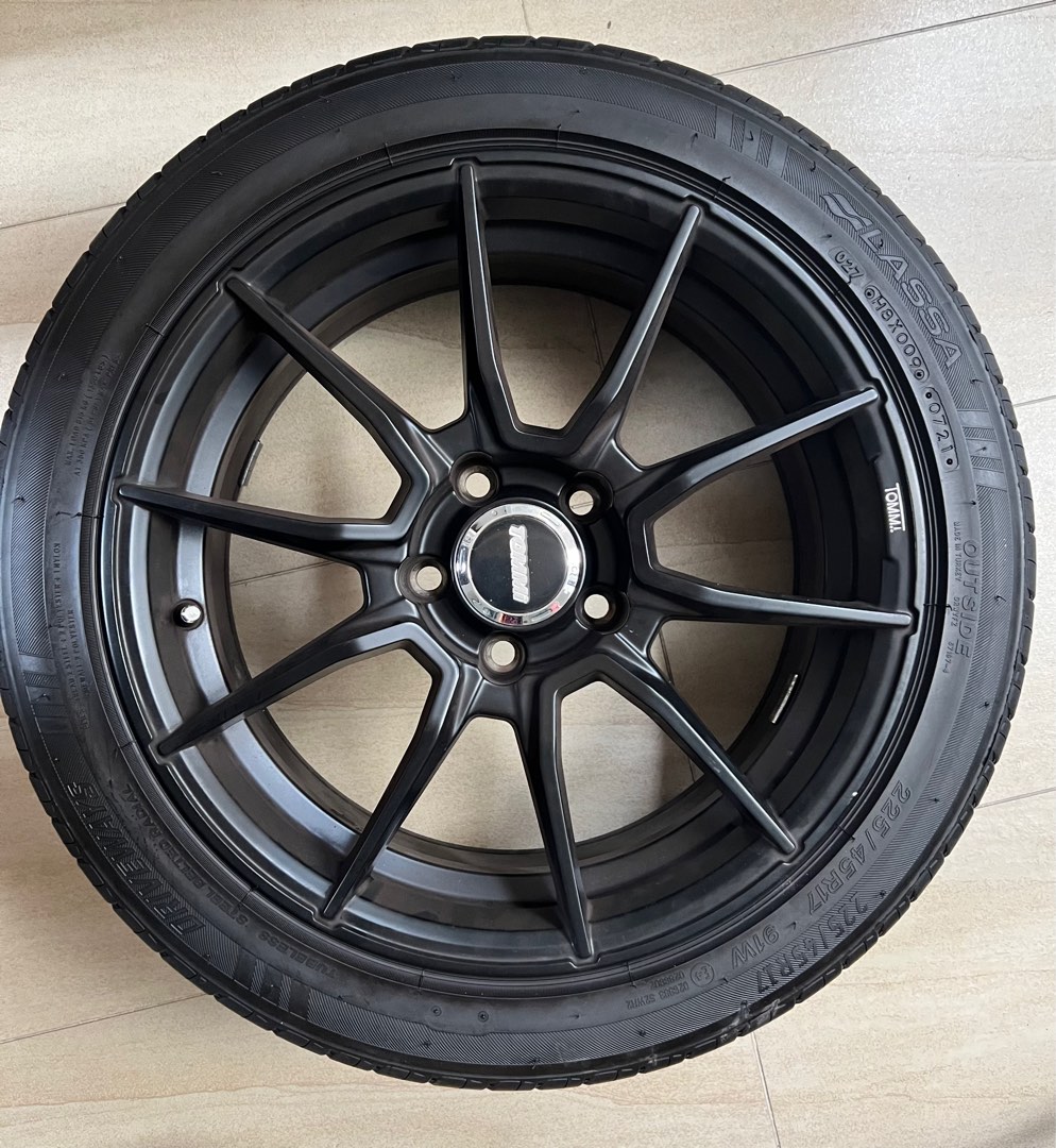 Tomi 17 inch Tyre and rim . Set of 4, Car Accessories, Tyres & Rims on ...
