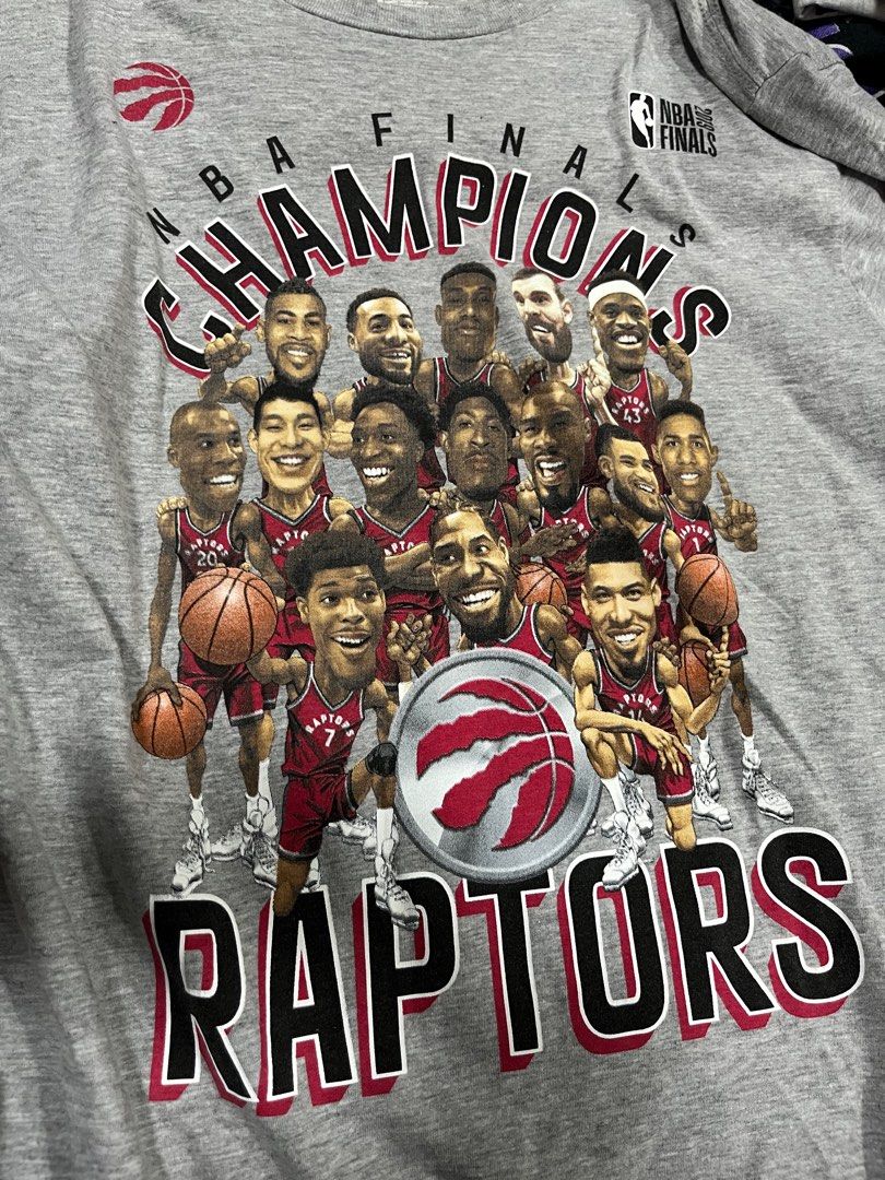 Toronto Raptors Caricature Championship Shirt, Men's Fashion, Tops ...