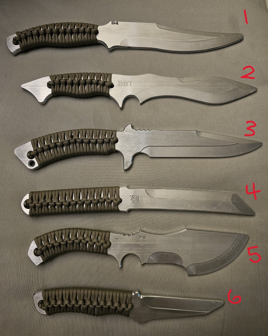 Premium Training Equipment - Training Knife / Training Blade, Sports ...