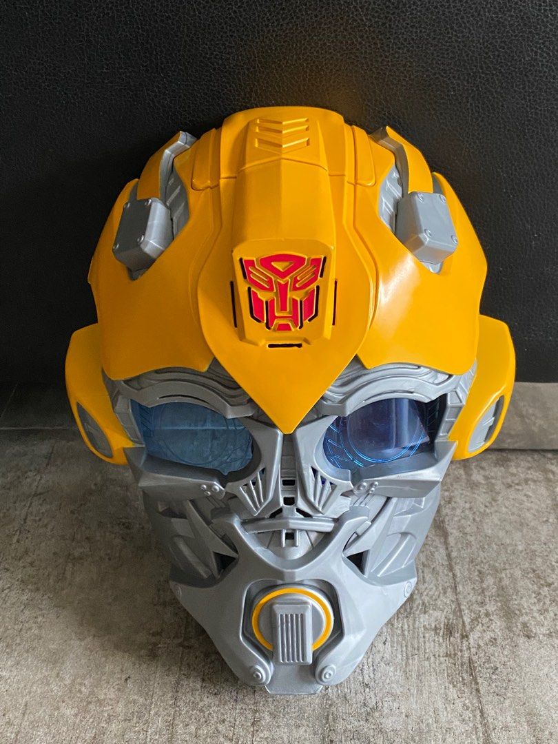 Transformer bumblebee Mask, Hobbies & Toys, Toys & Games on Carousell