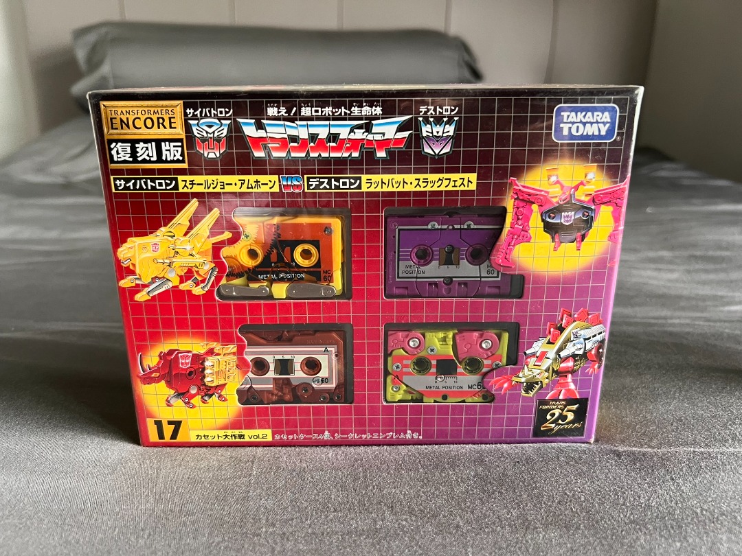 Transformers G1 TakaraTomy Encore 17 Cassette, Hobbies & Toys, Toys ...