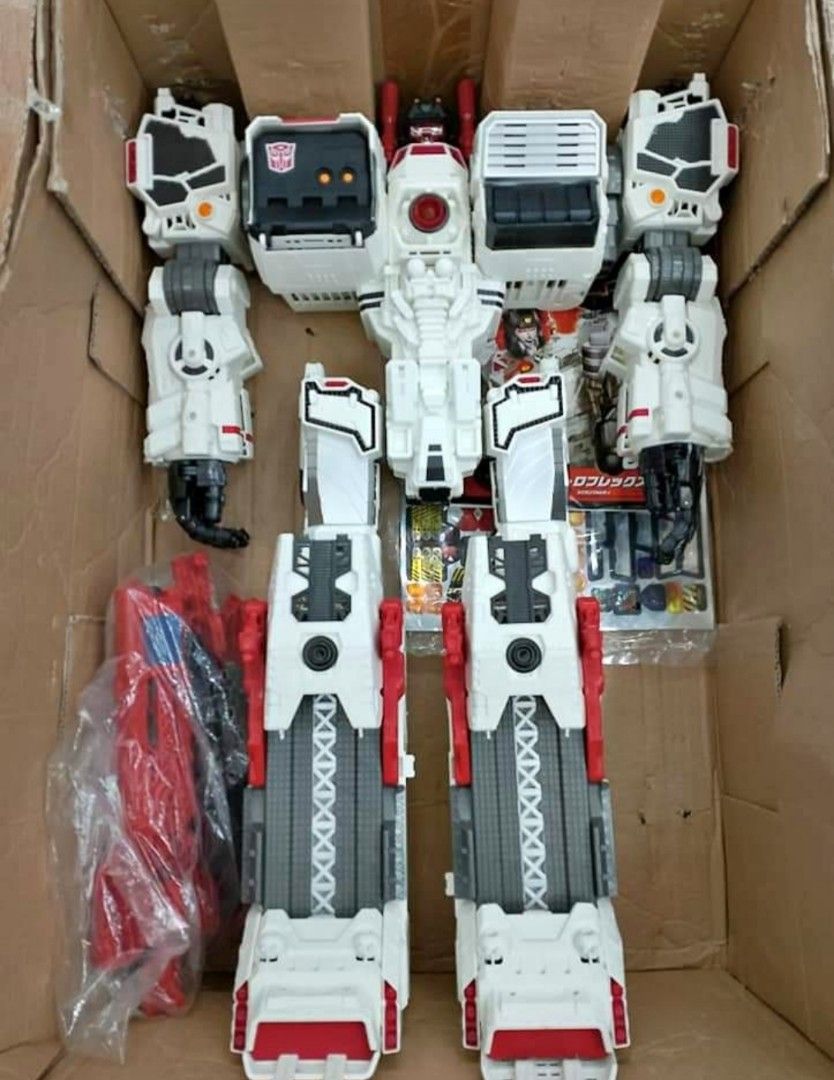 Transformers LG-EX Metroplex takara tomy siege kingdom earthrise war ...