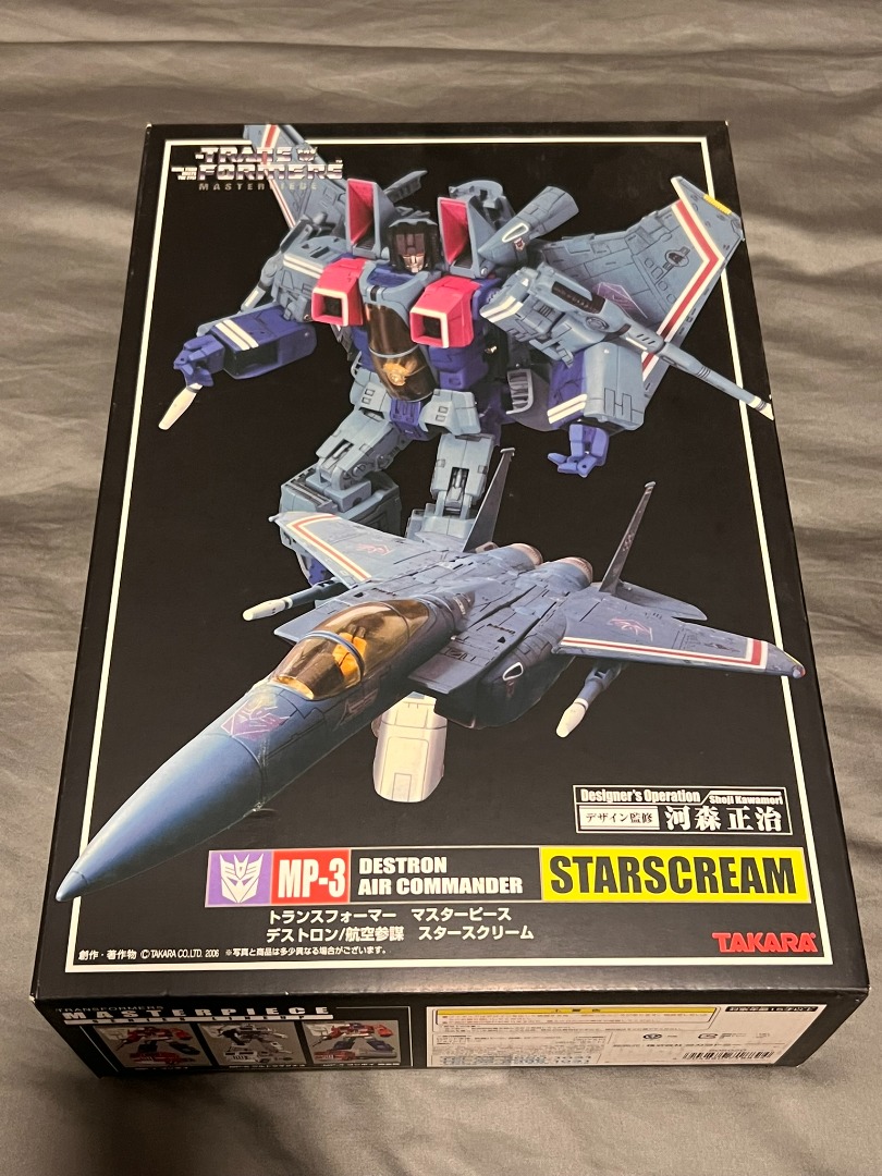 Transformers Masterpiece MP-03 Starscream, Hobbies & Toys, Toys & Games ...