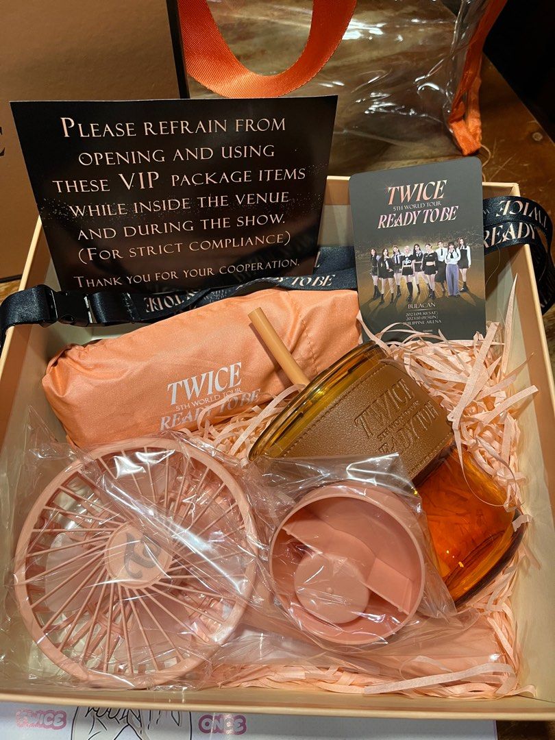 Twice Ready To Be Bulacan VIP Gift, Hobbies & Toys, Memorabilia ...