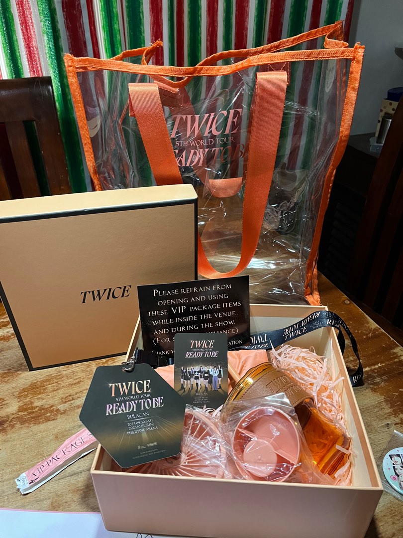 Twice Ready To Be Bulacan VIP Gift, Hobbies & Toys, Memorabilia ...