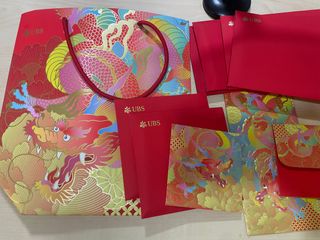 UBS 2024 Chinese New Year Dragon Ang Bao / Hong Bao, Hobbies & Toys ...