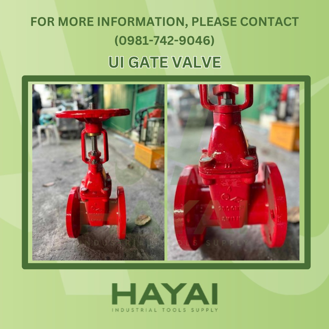 UI GATE VALVE, Commercial & Industrial, Construction Tools & Equipment ...
