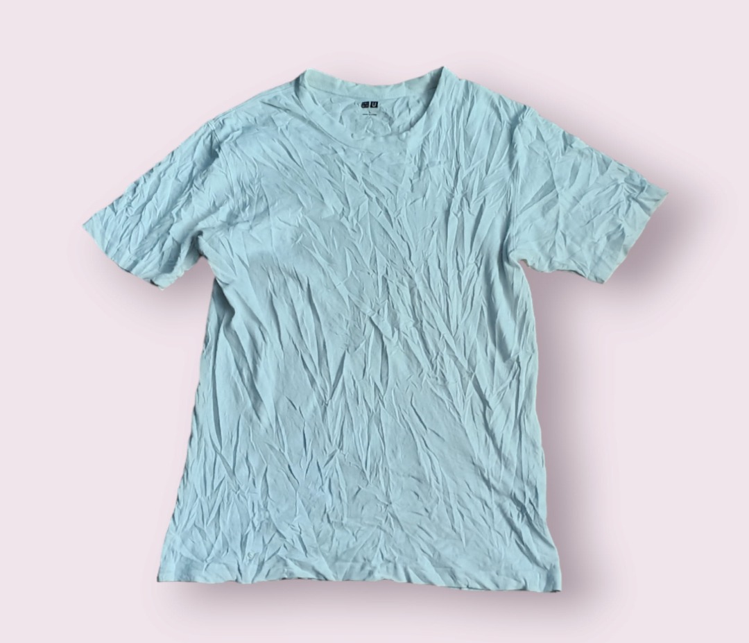 UNIQLO PLAIN WHITE, Men's Fashion, Tops & Sets, Tshirts & Polo Shirts ...