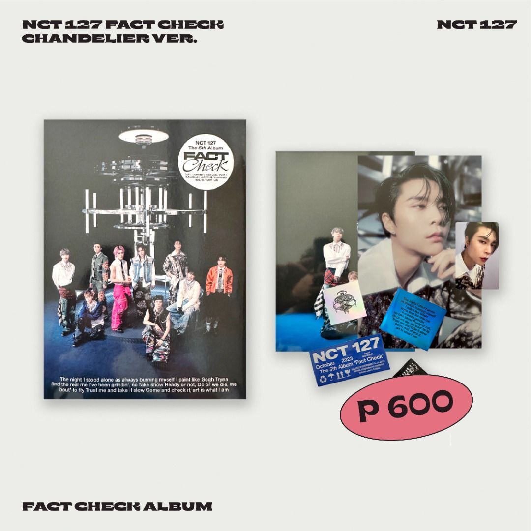 Unsealed NCT 127 Fact Check Album, Hobbies & Toys, Memorabilia ...