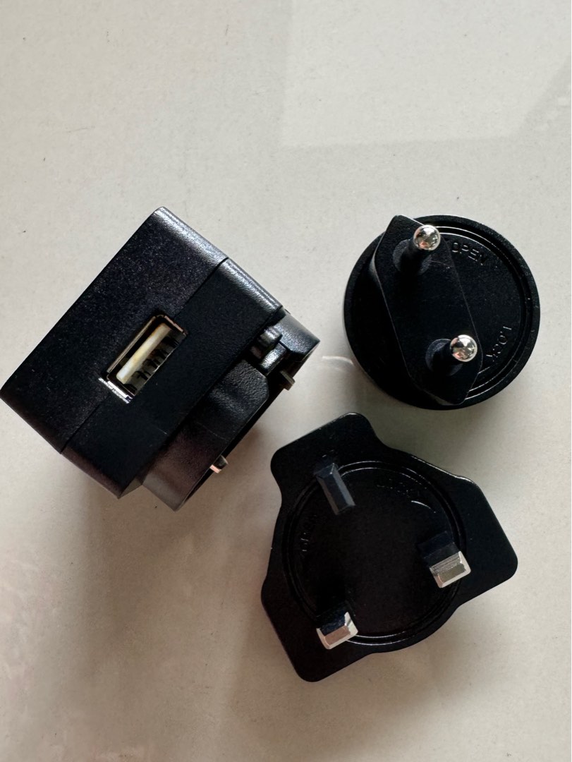 USB Electrical adapter with changeable heads, TV & Home Appliances ...