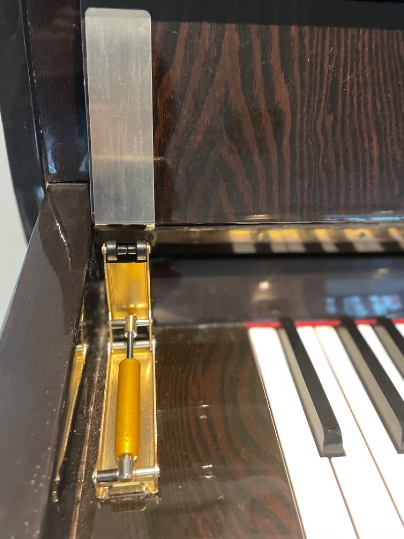 Used piano with soft closing cover, Hobbies & Toys, Music & Media ...