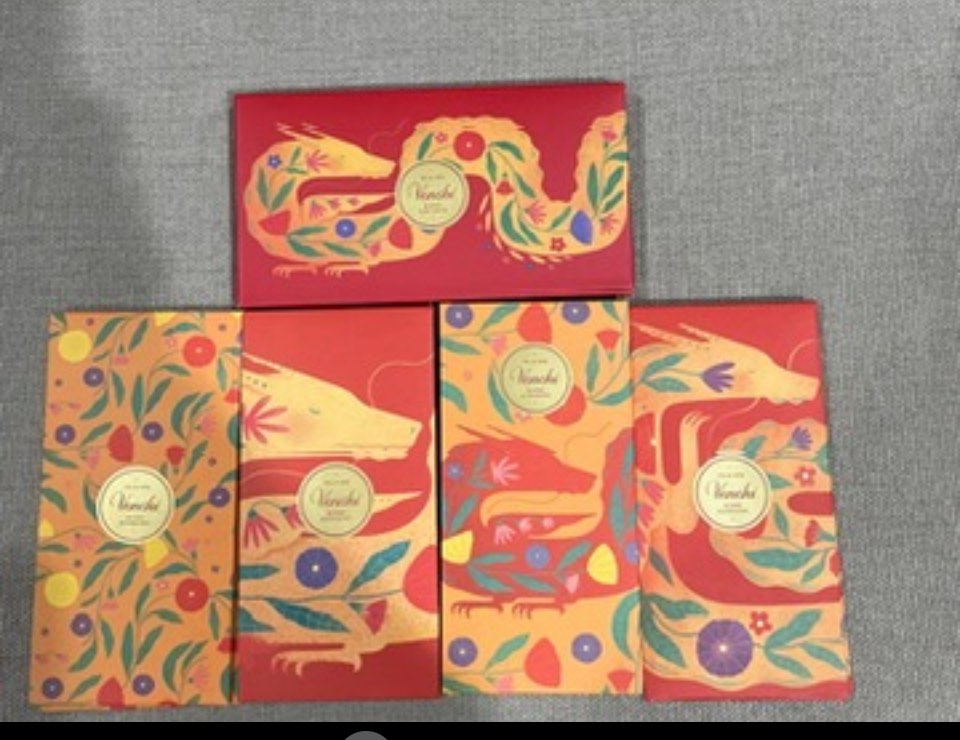 Venchi 2024 red packet, Hobbies & Toys, Stationery & Craft, Other ...