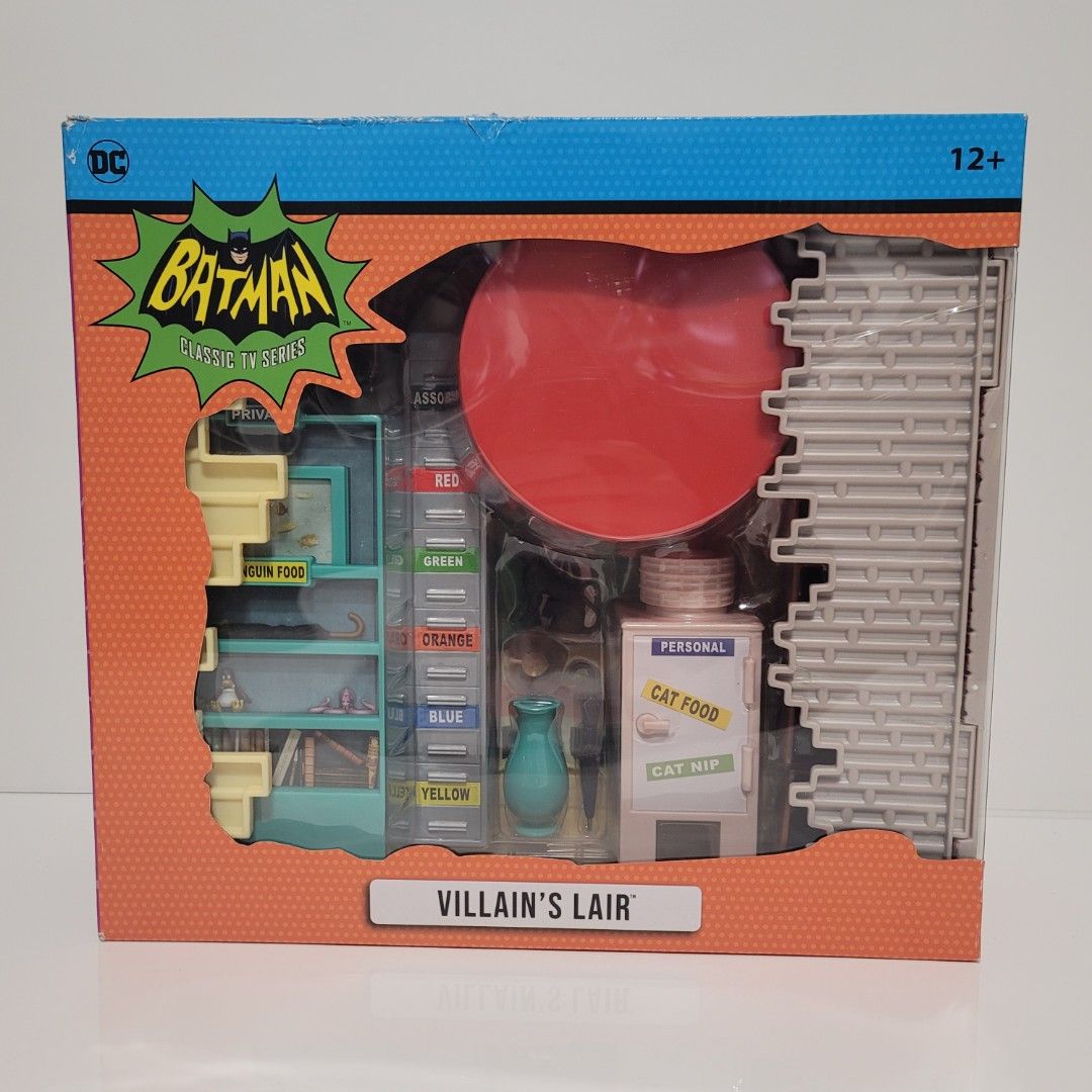 VILLIAN'S LAIR DC Batman Classic TV Series McFarlane Toys, Hobbies ...