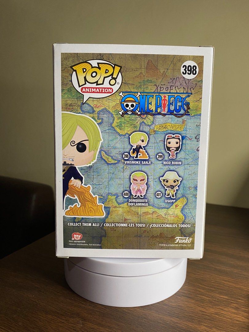 Vinsmoke Sanji 398 Funko Pop | One Piece Funko Pop Sanji Funko Pop ...