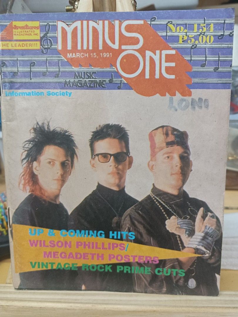 Vintage Minus One Songhits Song Hits Music Magazine - OPM, Vanilla Ice ...