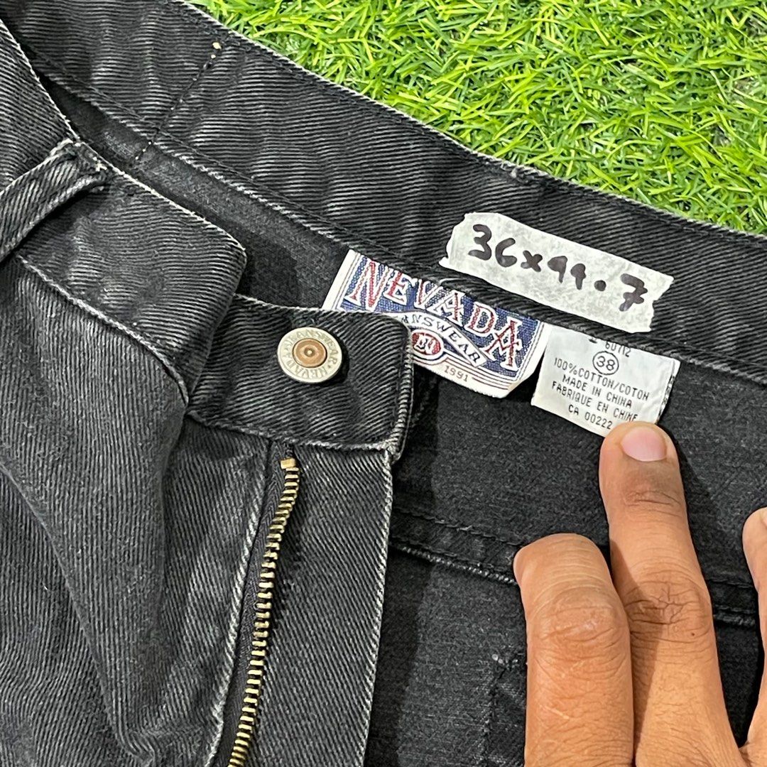 VINTAGE NEVADA PANTS, Men's Fashion, Bottoms, Jeans on Carousell