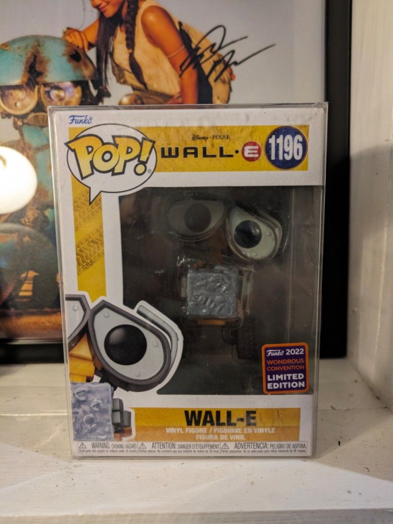Wall-E Pixar Funko Pop #1196 (Limited Edition), Hobbies & Toys, Toys ...