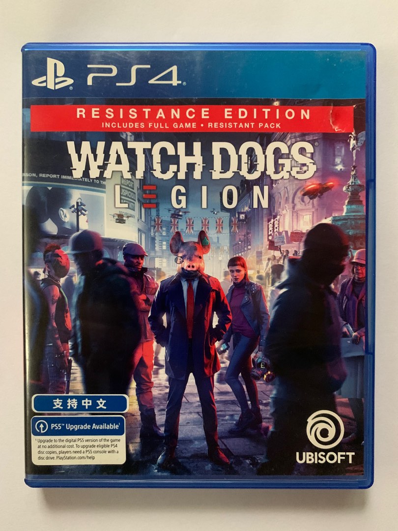 Watch Dogs Legion for PS4, Video Gaming, Video Games, PlayStation on ...