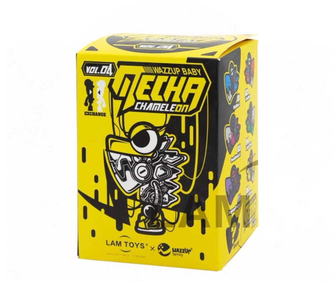 WAZZUP BABY MECHA CHAMELEON VOLUME 4 / FULL SET / SINGLE BLIND BOX ...