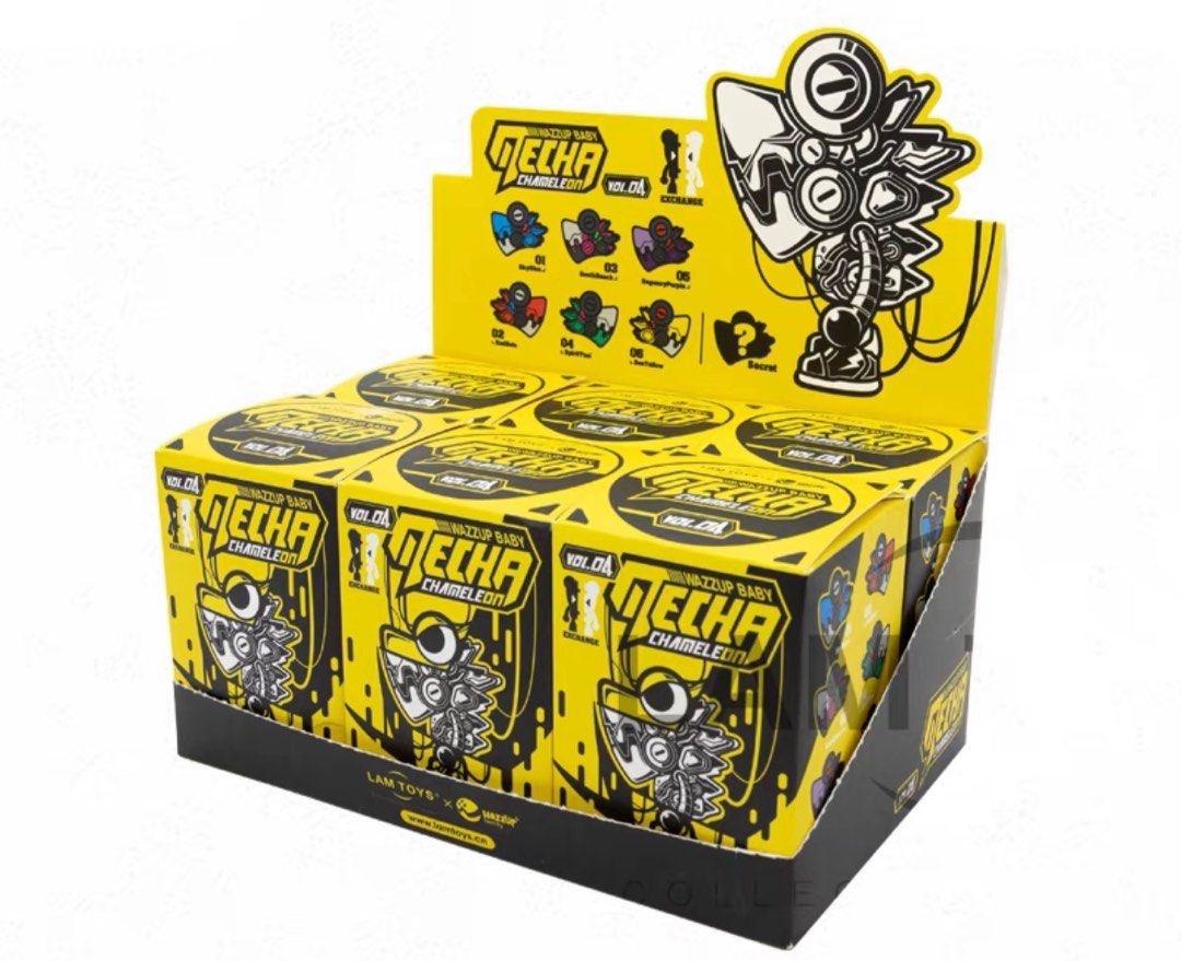 WAZZUP BABY MECHA CHAMELEON VOLUME 4 / FULL SET / SINGLE BLIND BOX ...