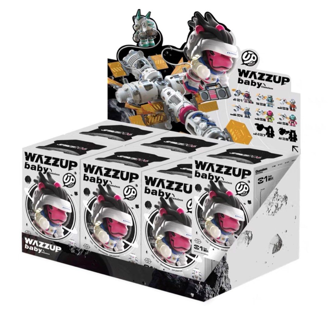 WAZZUP BABY UP CHAMELEON / FULL SET / SINGLE BLIND BOX / ABLE TO CHOOSE DESIGN, Hobbies & Toys ...