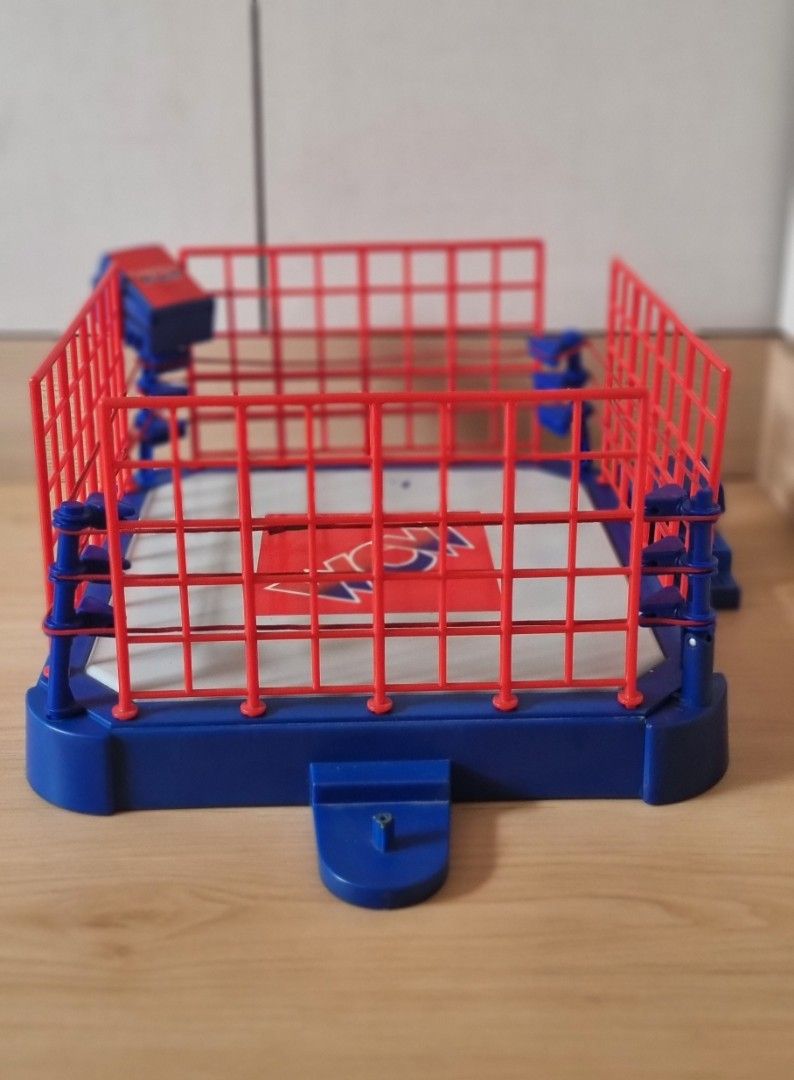 WCW Galoob Cage Wrestling Ring WWF WWE 1990, Hobbies & Toys, Toys ...