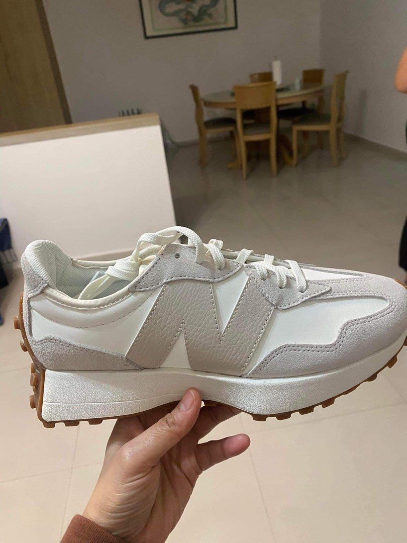 (Women) New Balance 327 ‘Moonbeam Timberwolf’ WS327AN, Women's Fashion ...