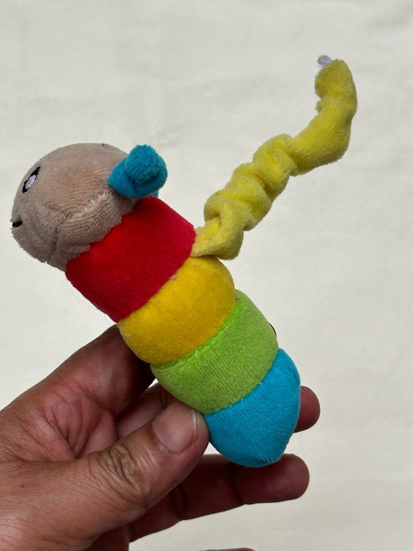 Worm stuffed toy for infants, Hobbies & Toys, Toys & Games on Carousell