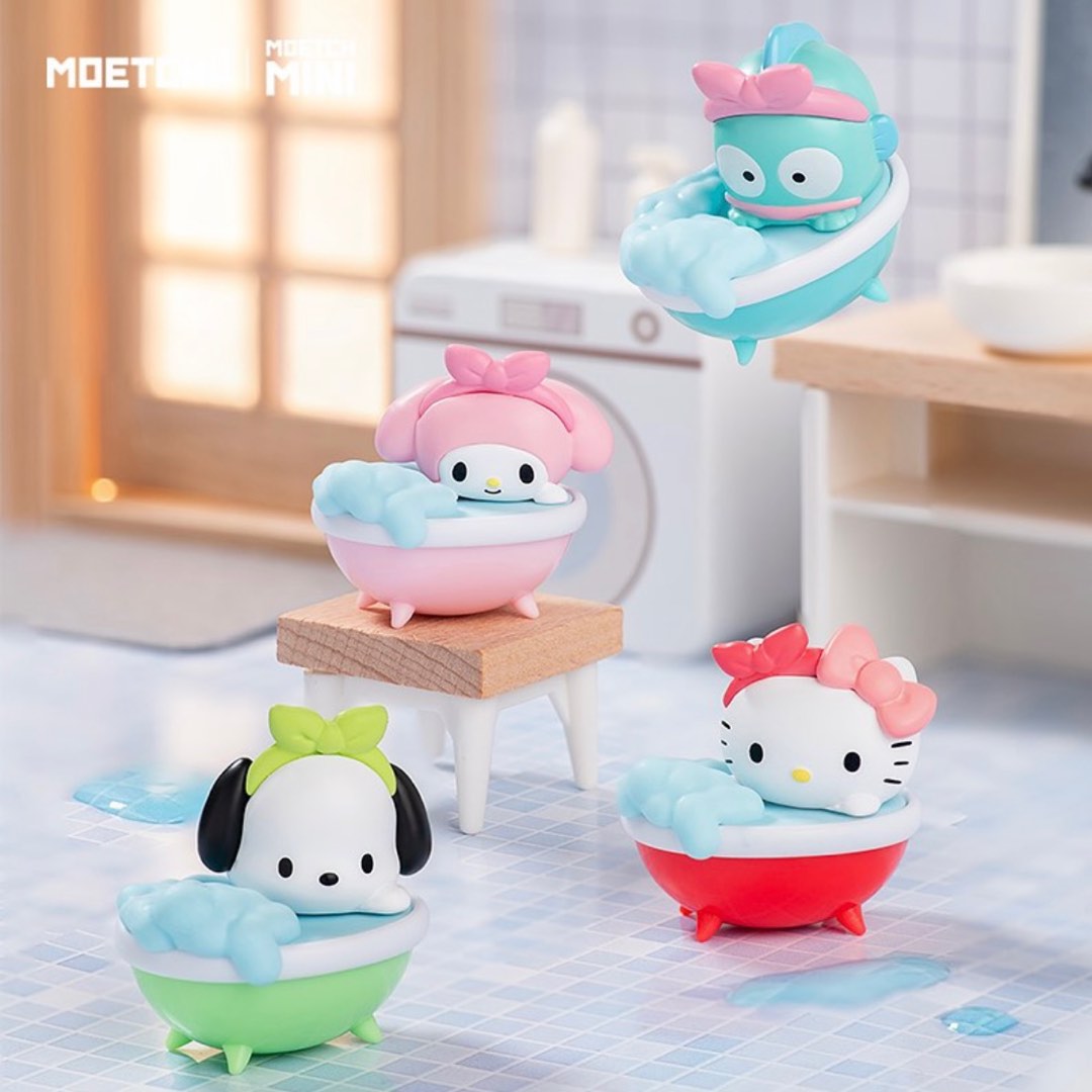 WTT Moetch Mini Sanrio Bubble Bath Tub - Pochacco, Hobbies & Toys, Toys ...