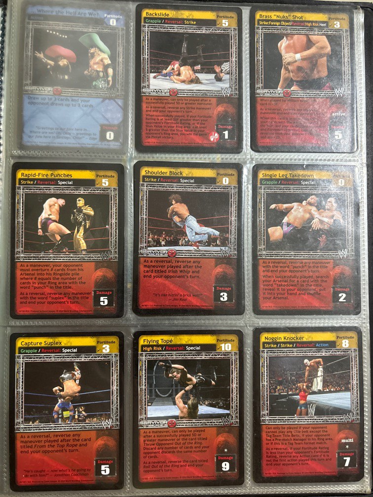 WWE Cards, Hobbies & Toys, Memorabilia & Collectibles, Vintage ...