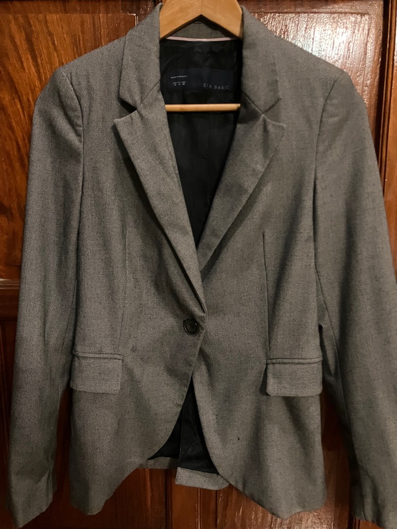 Zara Basic Blazer, Women's Fashion, Coats, Jackets and Outerwear on ...