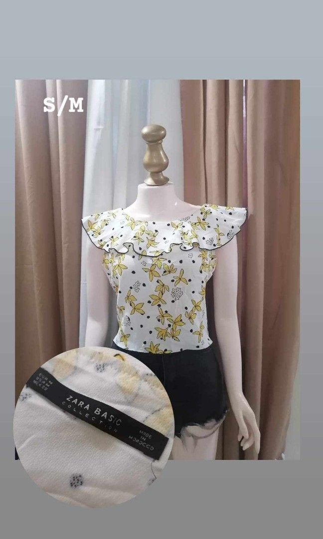 Zara Basic Collection, Women's Fashion, Tops, Blouses on Carousell