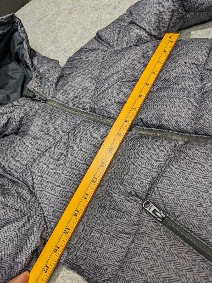 ZARA BOYS Kids Down Hooded Jacket Puffer Puff Grey Winter Snow Size7 ...