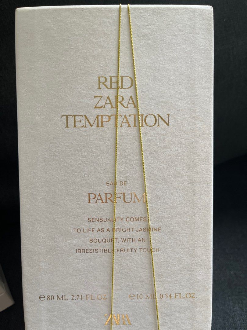 Zara EDP+Roller Duo RED TEMPTATION, GOLDEN DECADE, HYPNOTIC VANILLA ...