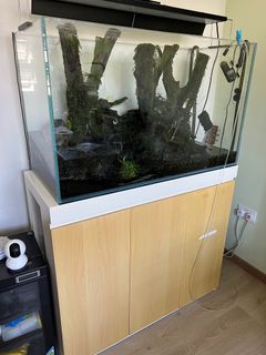 fish tank and cabinet and filter, Pet Supplies, Homes & Other Pet ...