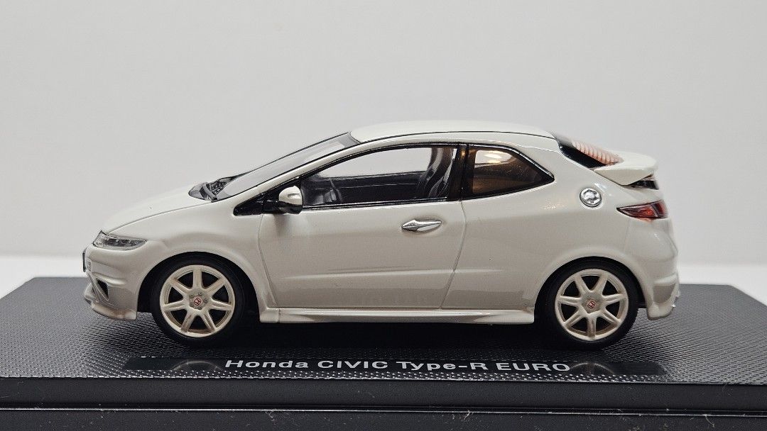 1/43 EBBRO HONDA CIVIC TYPE R EURO (FN2) White FD2 FK8 FL5 Mugen, 興趣及遊戲 ...