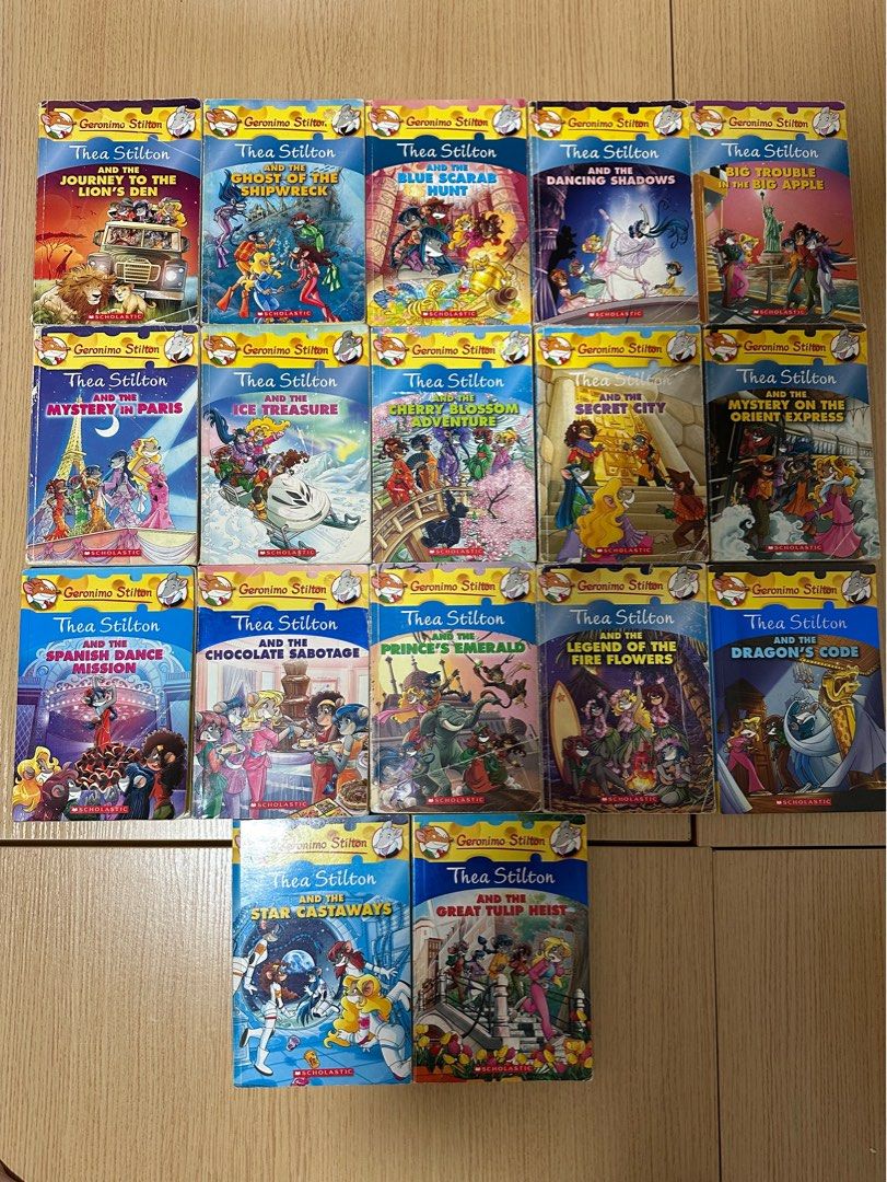 17 X Thea Stilton Geronimo Stilton, Hobbies & Toys, Books & Magazines ...