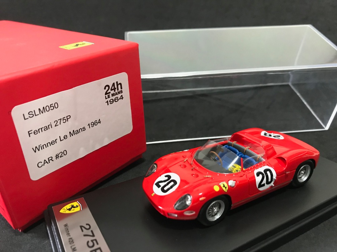 1964 LM le mans winner Ferrari 275P #20 Jean Guichet, Nino Vaccarella ...