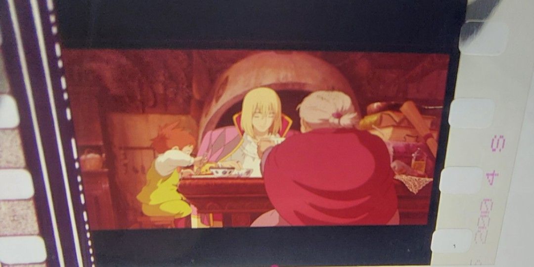 2004 Studio Ghibli Howl's Moving Castle 1/24 Second Movie Cut Film Cell ...
