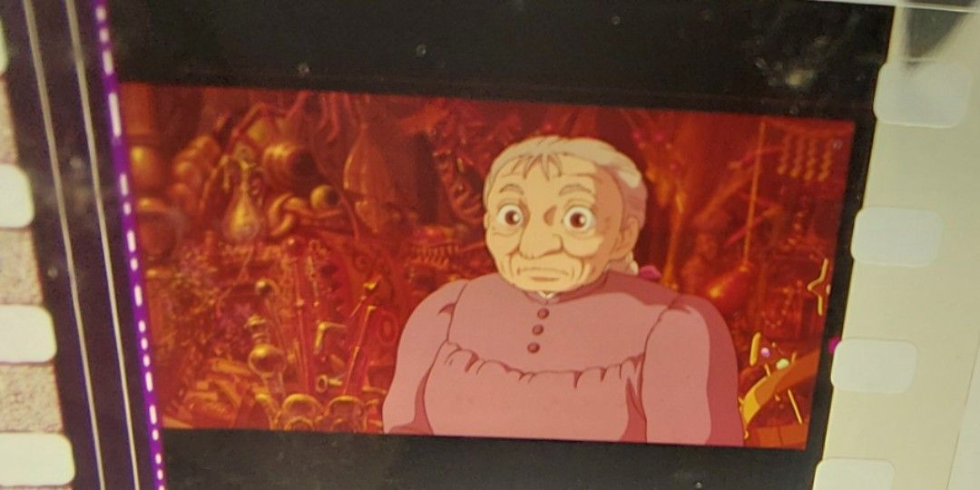 2004 Studio Ghibli Howl's Moving Castle 1/24 Second Movie Cut Film Cell ...