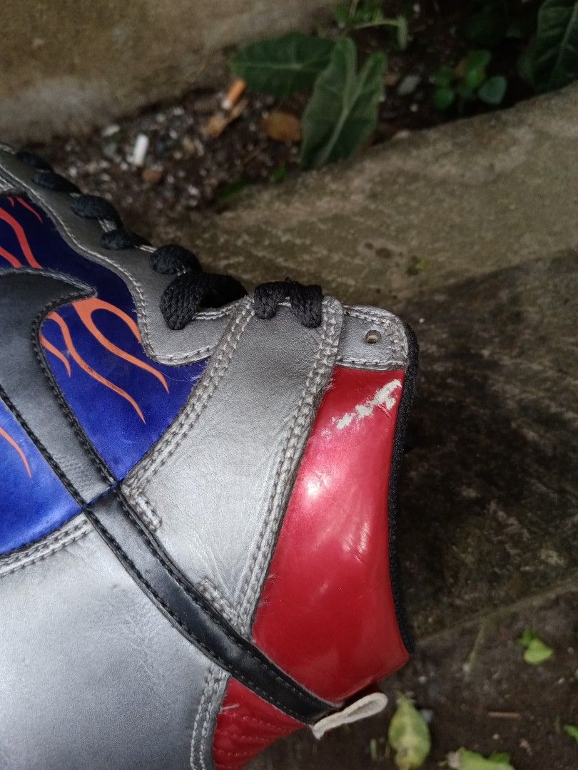 2009 Nike Kids Dunk High x Transformers "Optimus Prime", Babies & Kids ...