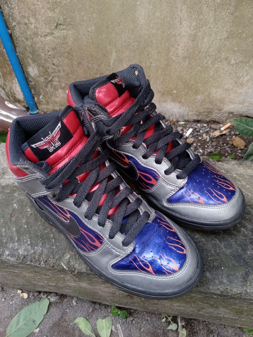 2009 Nike Kids Dunk High x Transformers "Optimus Prime", Babies & Kids ...