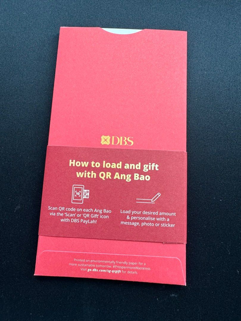 2024 Redmart QR code Red Packets, Hobbies & Toys, Stationery & Craft ...