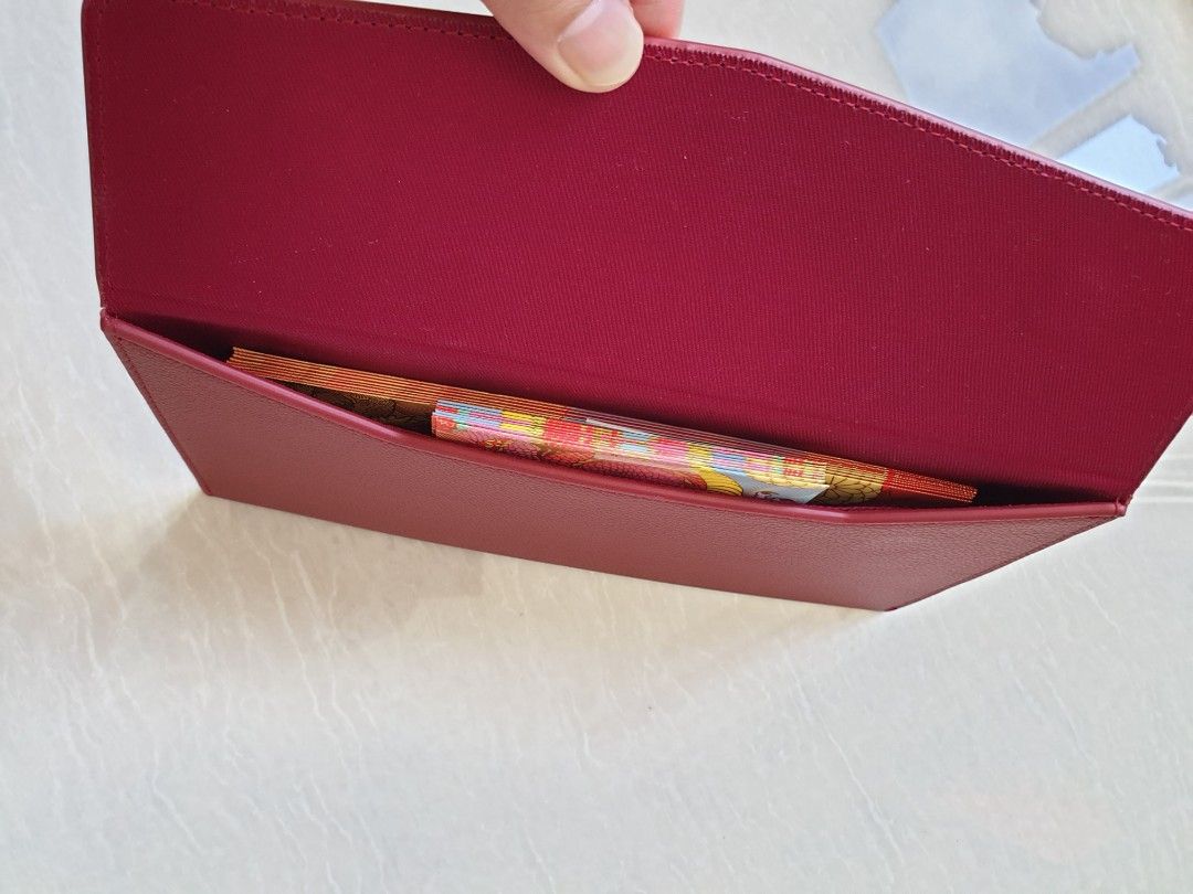 2024 UBS ang bao red Packet pouch set, Hobbies & Toys, Stationery ...