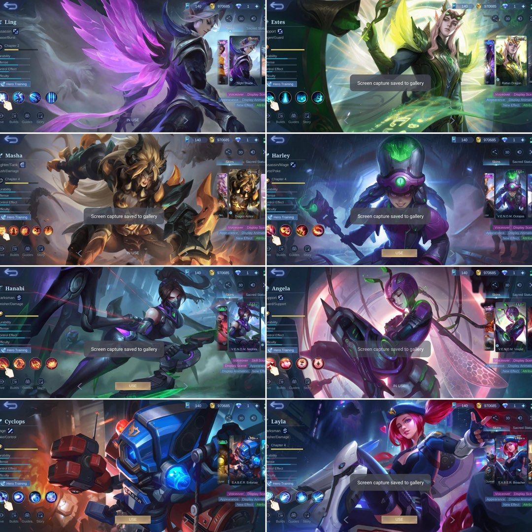 320 Skins, 2 Collectors, 1 Legend Skin of YOUR CHOICE, YSS Collector ...