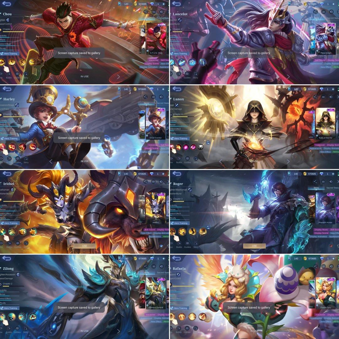 320 Skins, 2 Collectors, 1 Legend Skin of YOUR CHOICE, YSS Collector ...