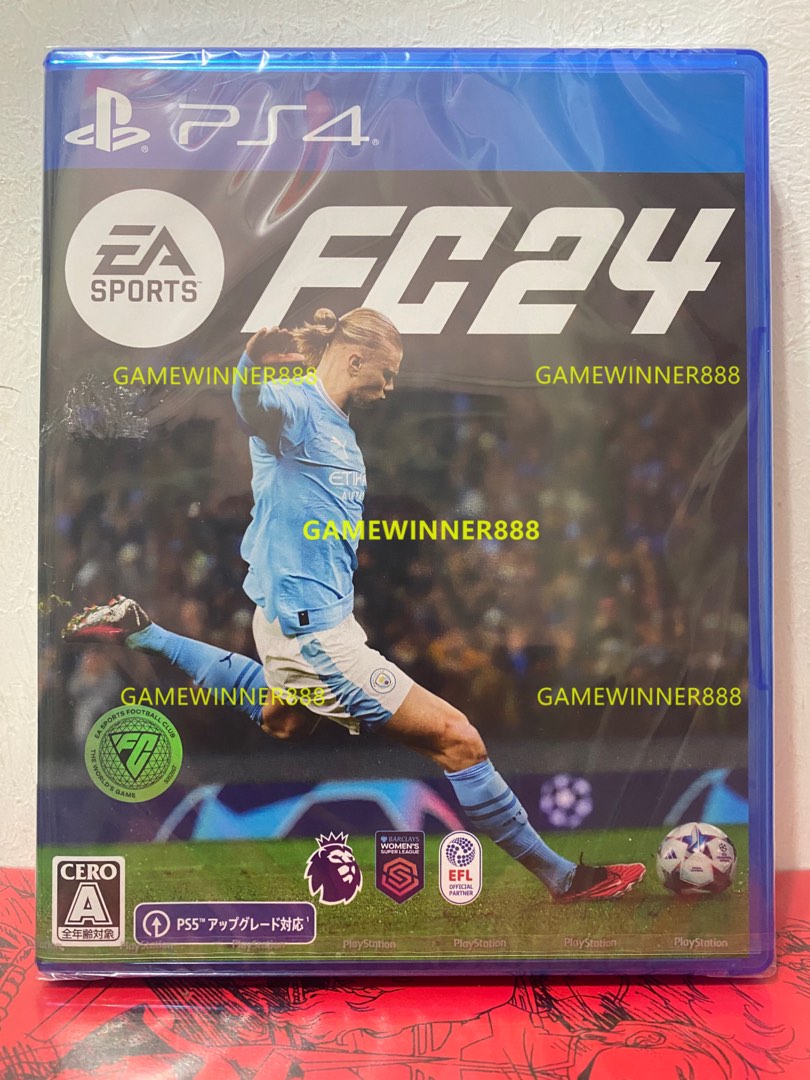 《今日快閃價》全新 日版 PS4遊戲 FC24 / FC 24 / FC 2024 / EA Sports FC 24 / FIFA 24 ...