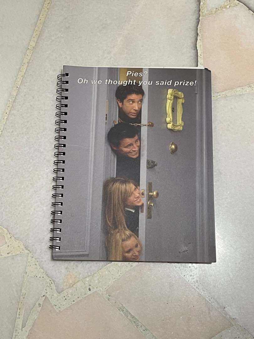 A4 typo friends notebook, Hobbies & Toys, Stationery & Craft ...